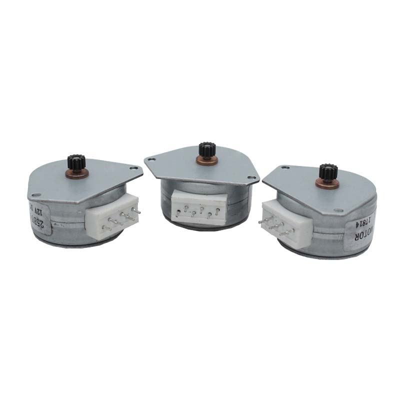 24V Miniature Stepper Motor With Gearbox 4 Phase CW CCW